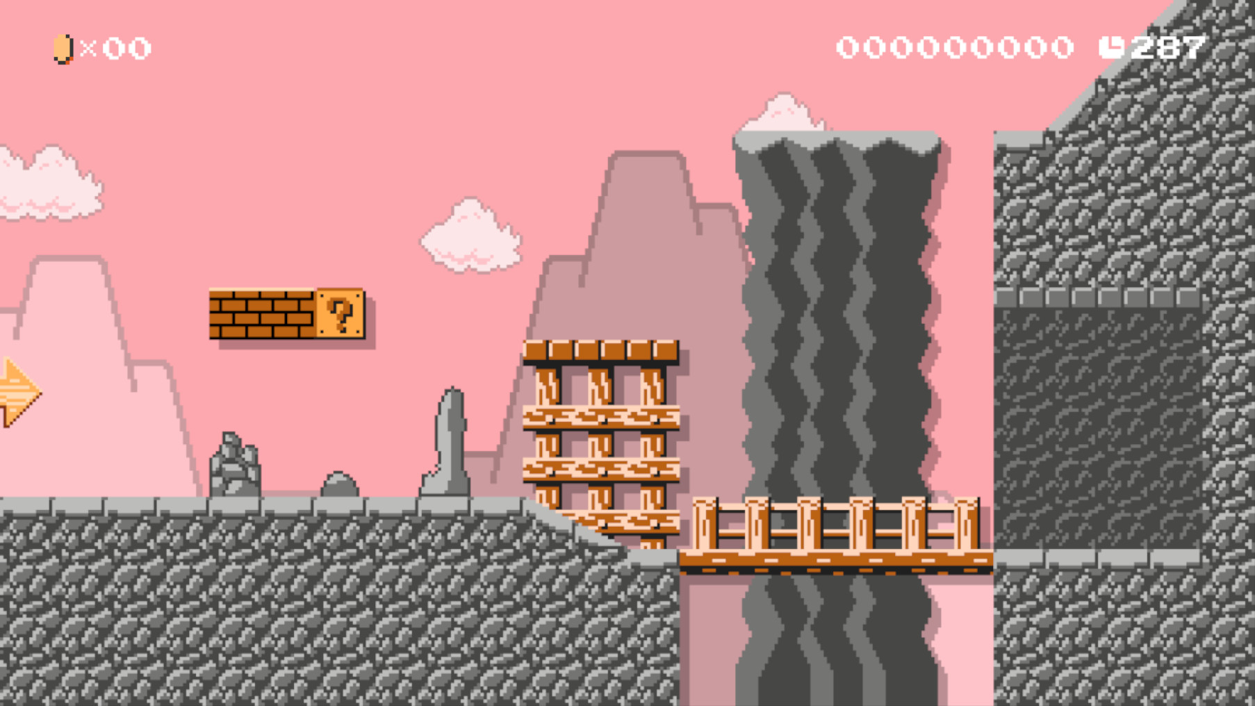 Mountain Theme for SMB1 Mod for Super Mario Maker 2 | SMM2 Mods
