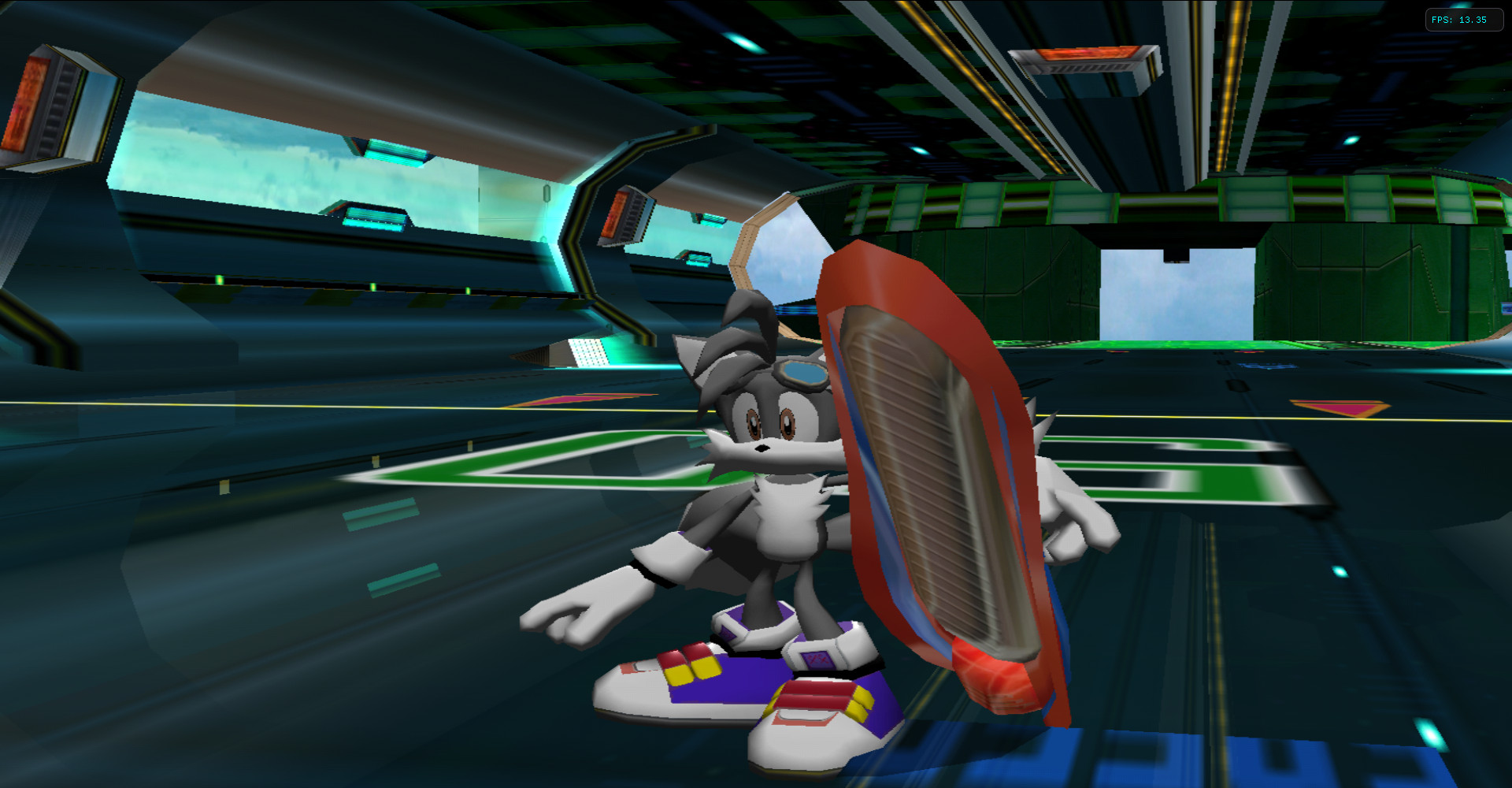 Johnny Lightfoot [Sonic Riders (GameCube)] [Mods]