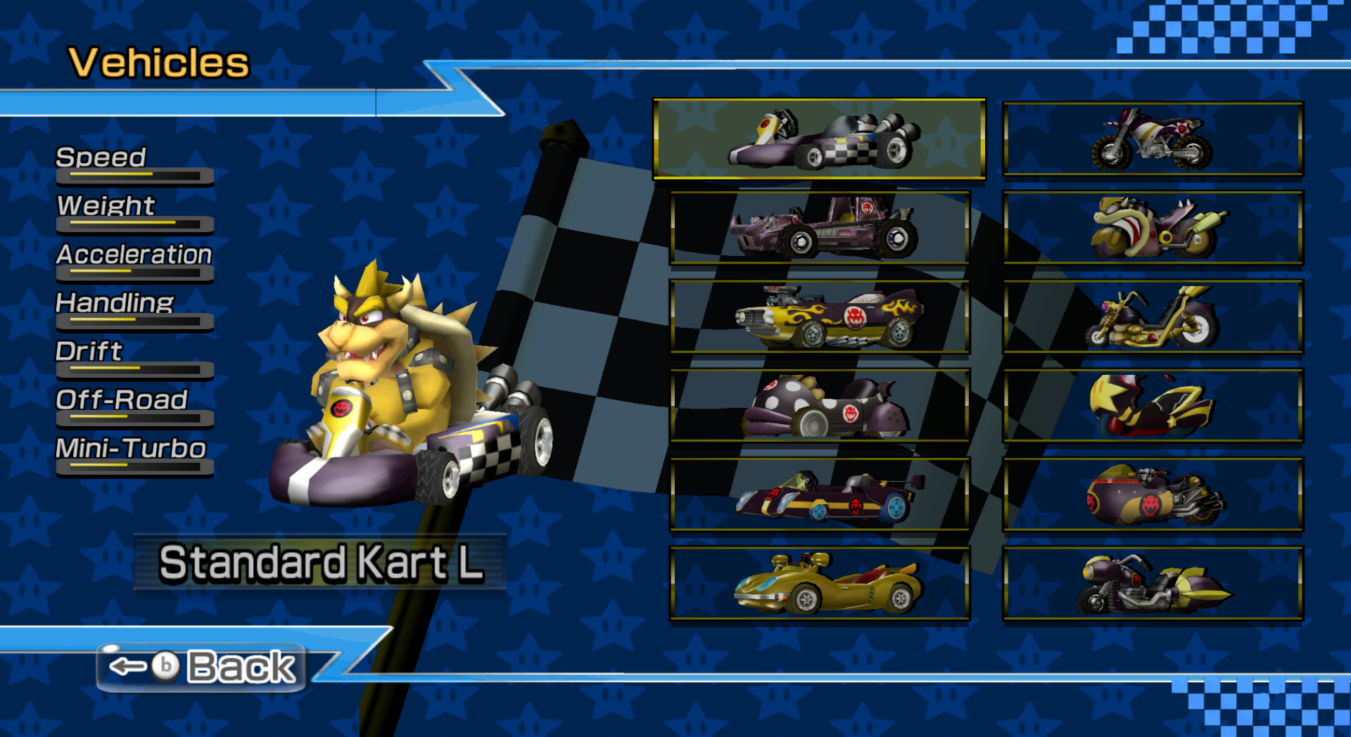 SSB4/U Yellow Bowser Skin Mod for Mario Kart Wii | MKWii Mods