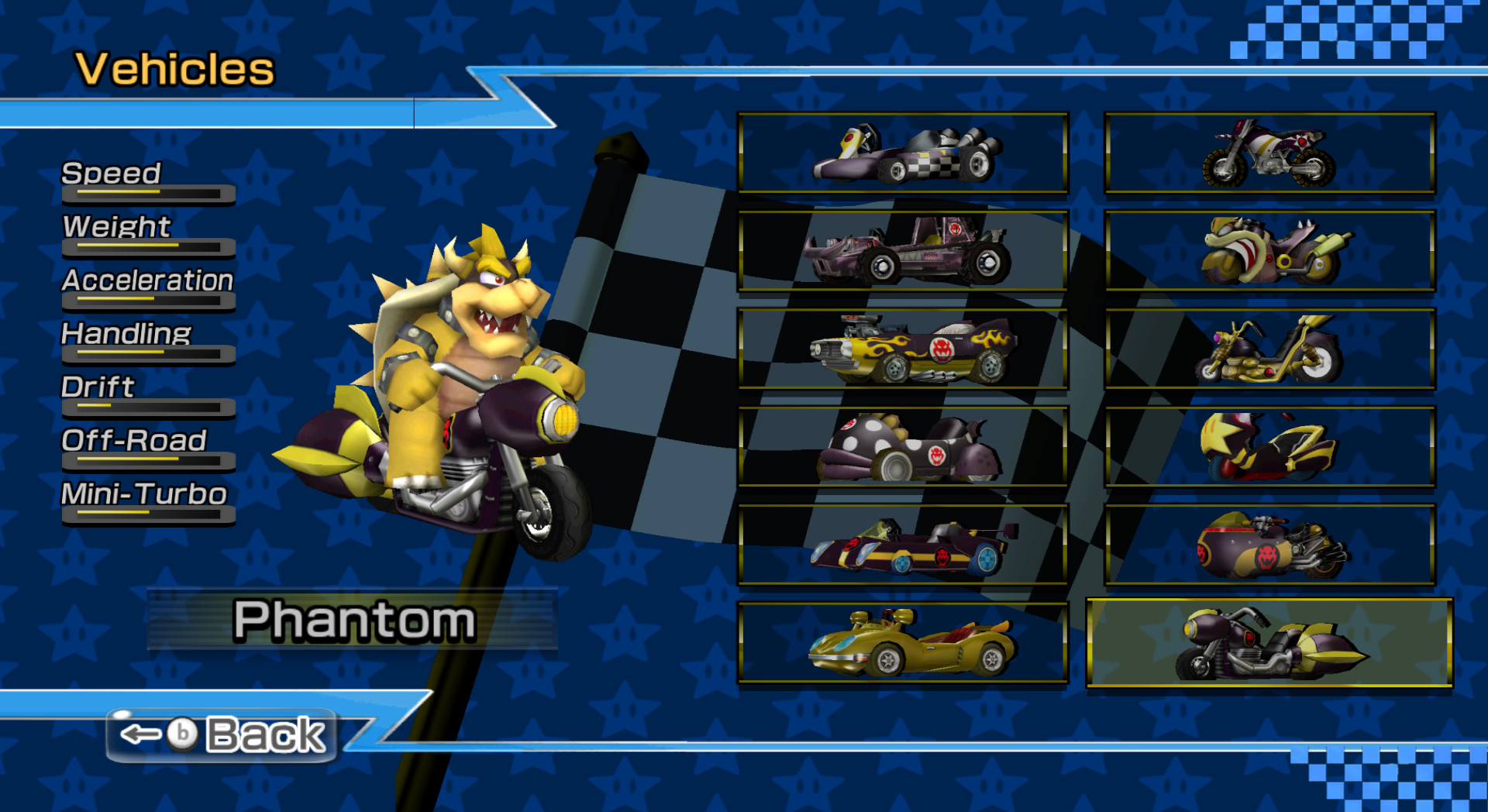 SSB4/U Yellow Bowser Skin [Mario Kart Wii] [Mods]