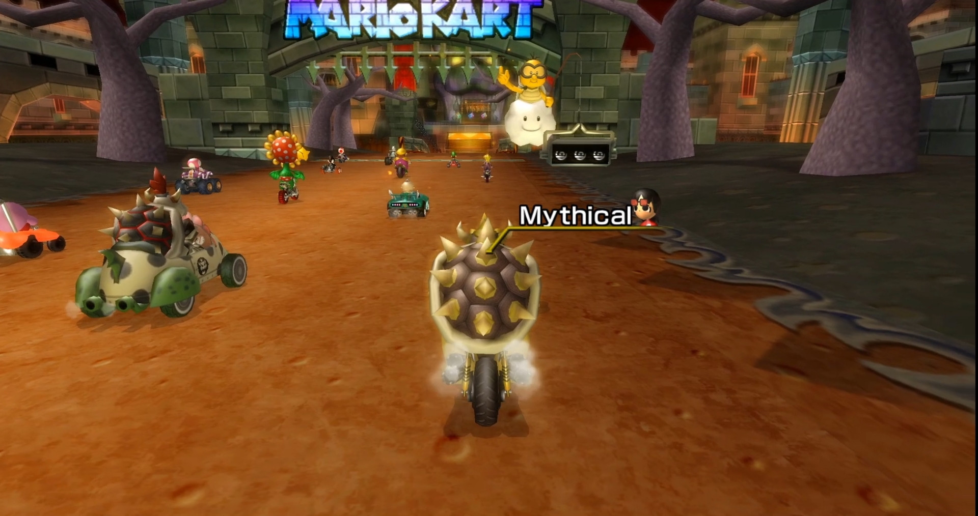 SSB4/U Yellow Bowser Skin [Mario Kart Wii] [Mods]