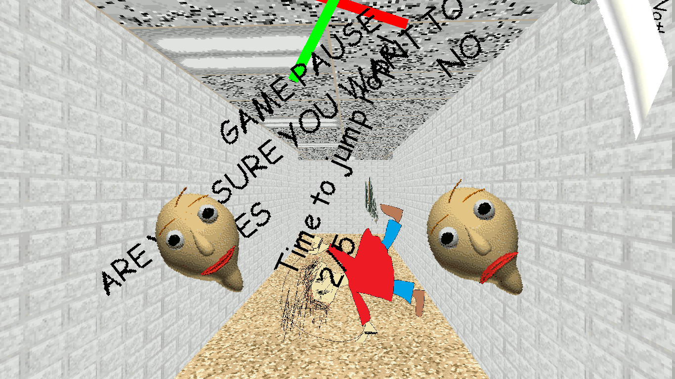 Baldi's Basics in Rotating Around Mod for Baldi's Basics | Baldi Mods