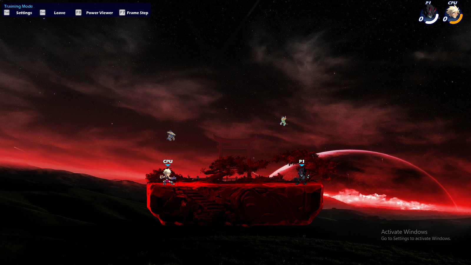 Blood moon Demon Island Mod for Brawlhalla | BHalla Mods