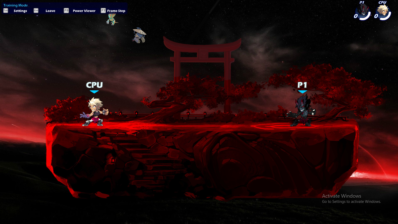 Blood moon Demon Island Mod for Brawlhalla | BHalla Mods