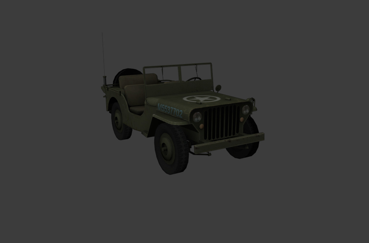 Restored Willys MB [Source Engine] [Mods]