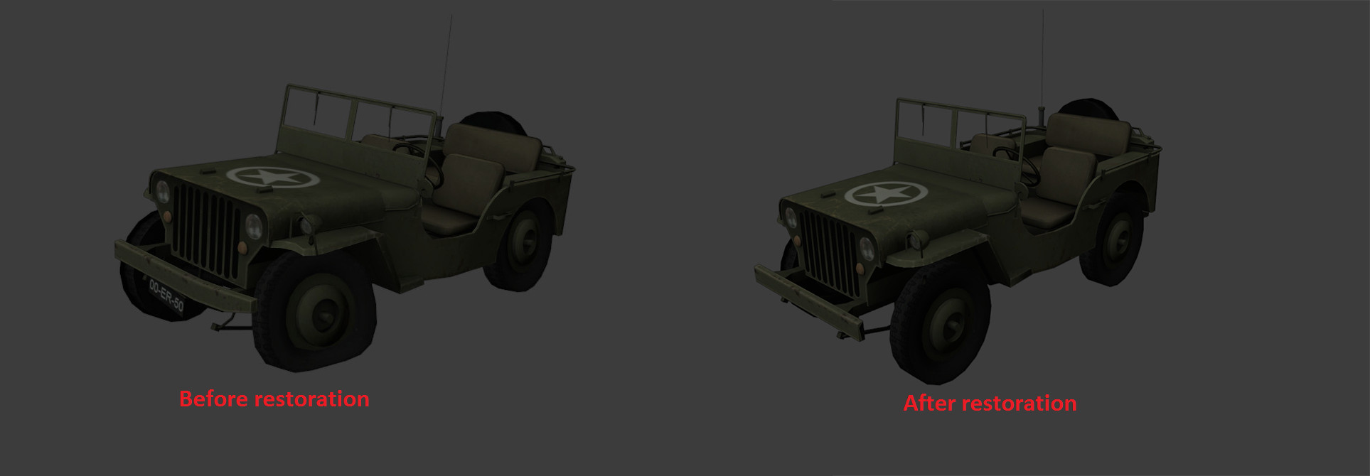 Restored Willys MB [Source Engine] [Mods]