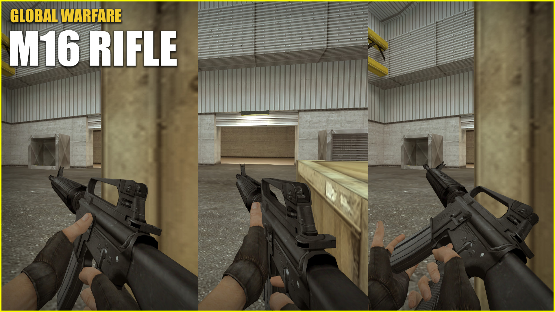 Global Warfare M16 [Counter-Strike 1.6] [Mods]