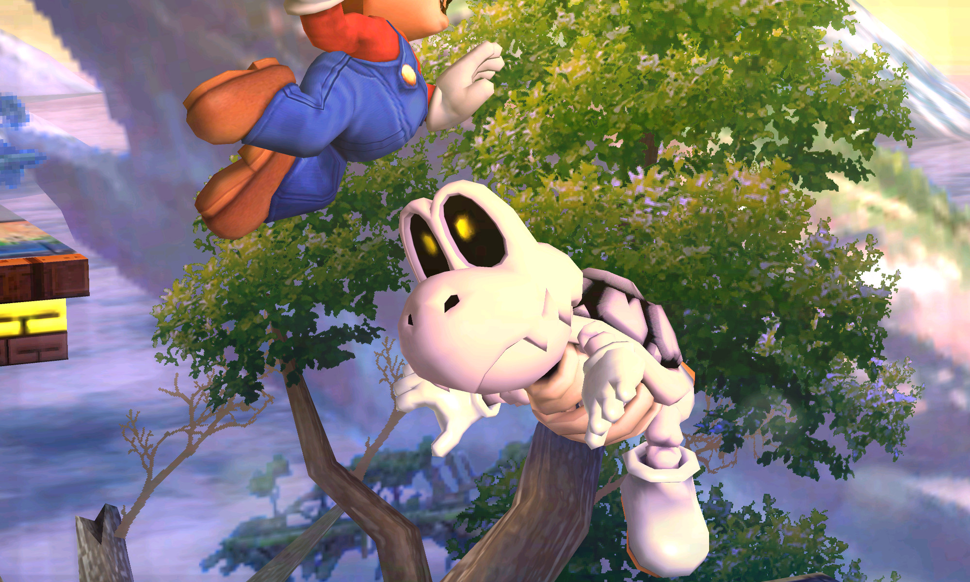 Dry Bones over Yoshi Mod for Super Smash Bros. (3DS) | SSB3DS Mods