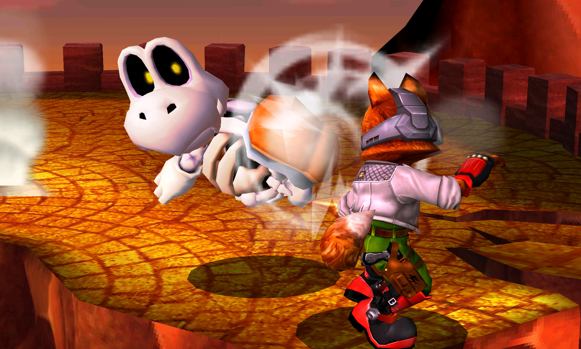 Dry Bones over Yoshi Mod for Super Smash Bros. (3DS) | SSB3DS Mods