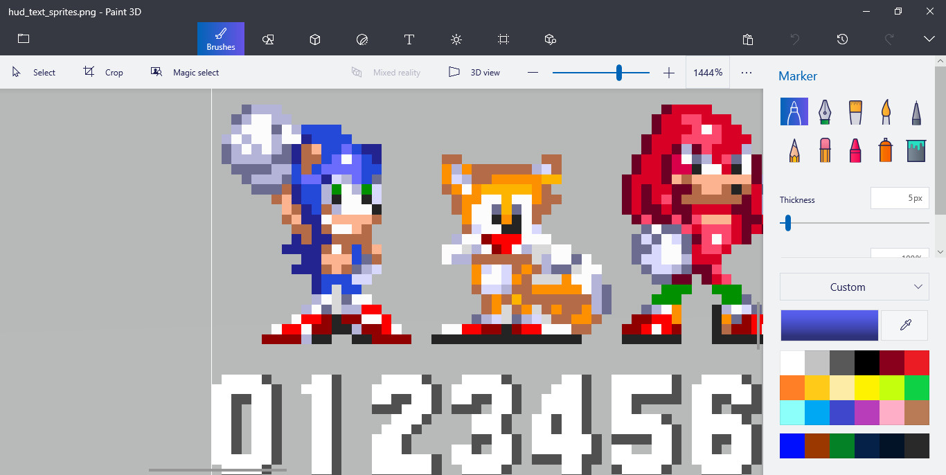 Sa1 Sonic life icon Mod for Sonic 3 A.I.R. | S3AIR Mods