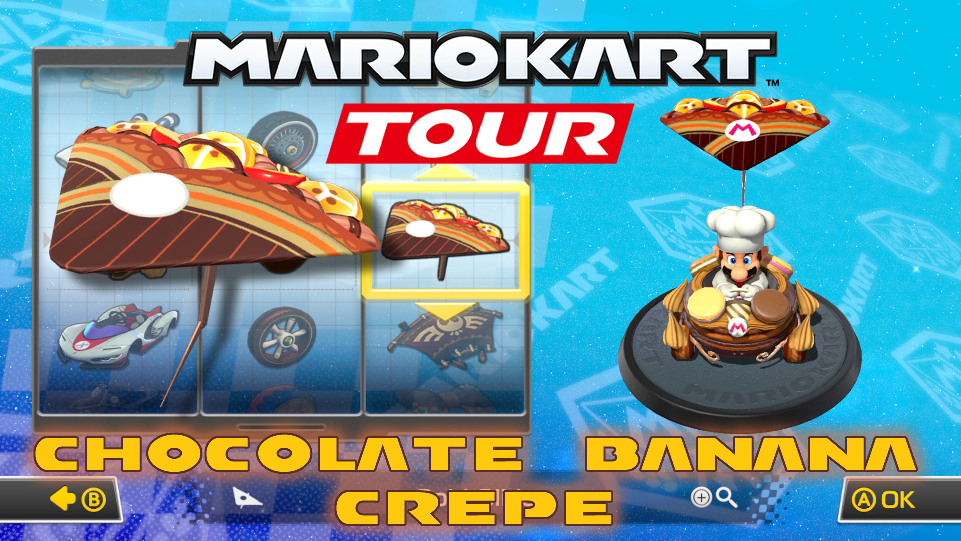 Chocolate Banana Crepe from MKT [Mario Kart 8] [Mods]