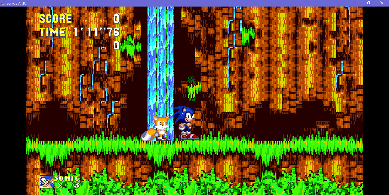 Sa1 Sonic life icon Mod for Sonic 3 A.I.R. | S3AIR Mods