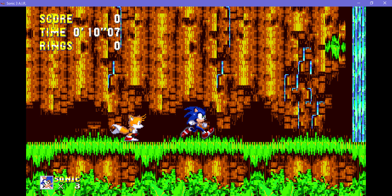 Sa1 Sonic life icon Mod for Sonic 3 A.I.R. | S3AIR Mods