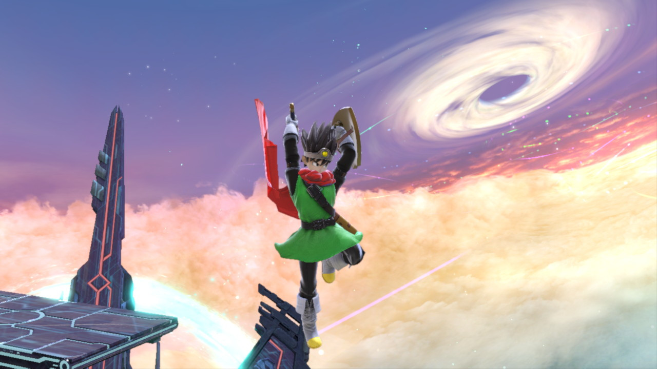 The Great Saiyaman Erdrick Hero Skin Mod for Super Smash Bros. Ultimate ...