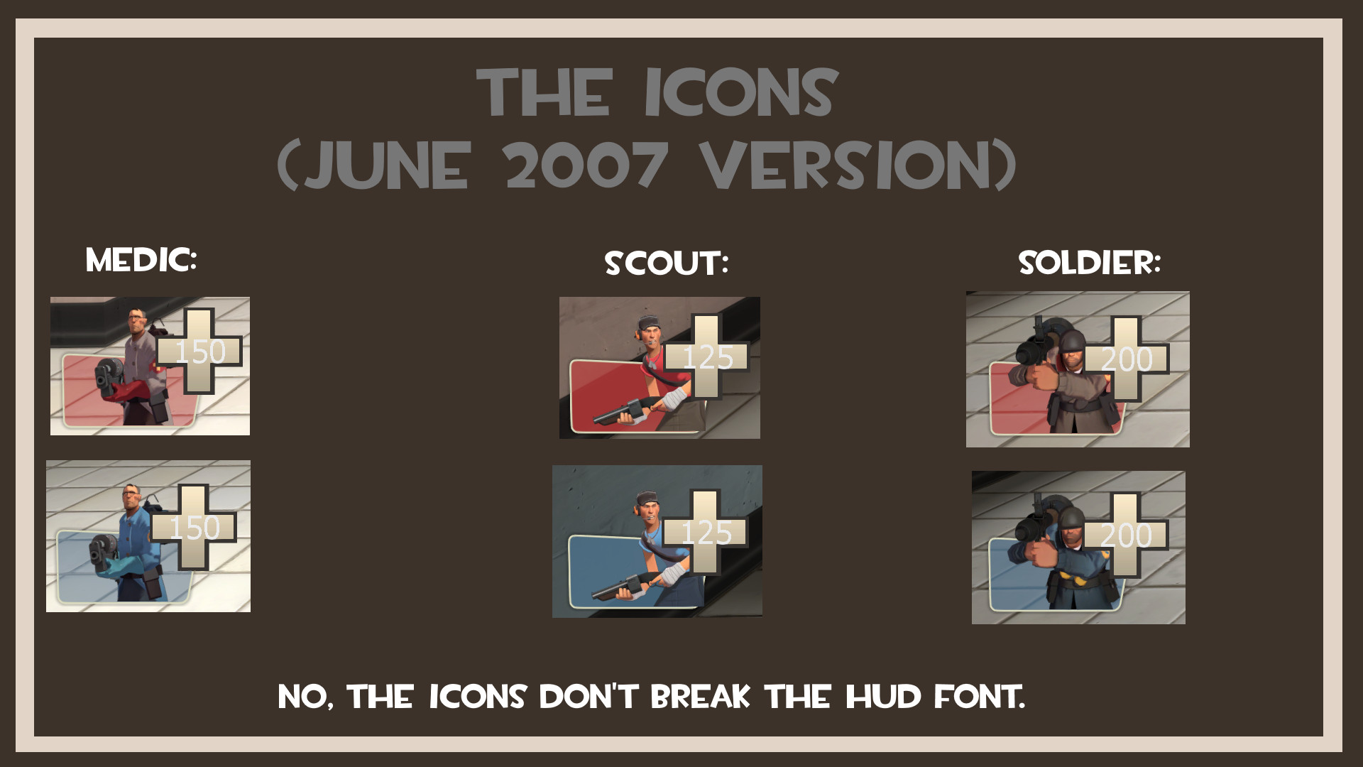TF2 Leaked Beta Icons Mod for Team Fortress 2 | TF2 Mods