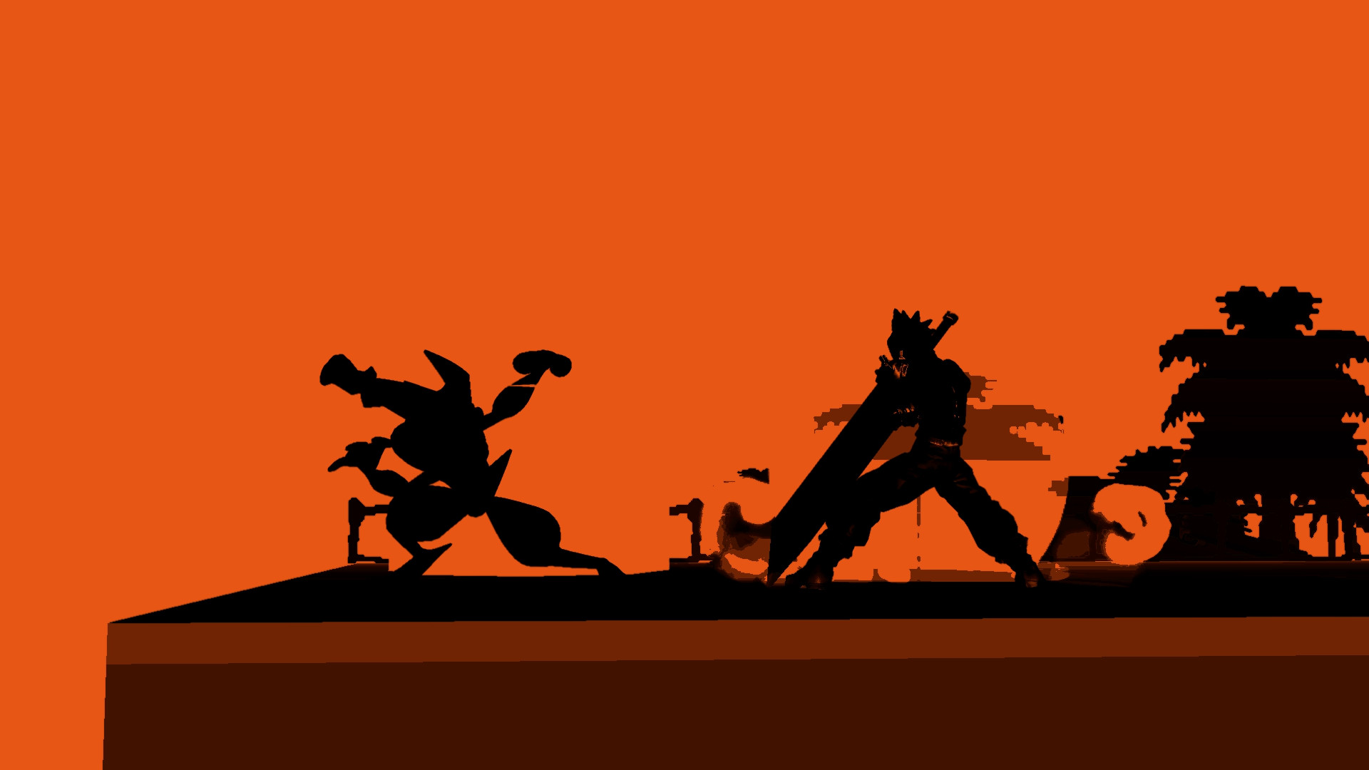 Silhouette Jungle Mod for Super Smash Bros. Ultimate | SSBU Mods