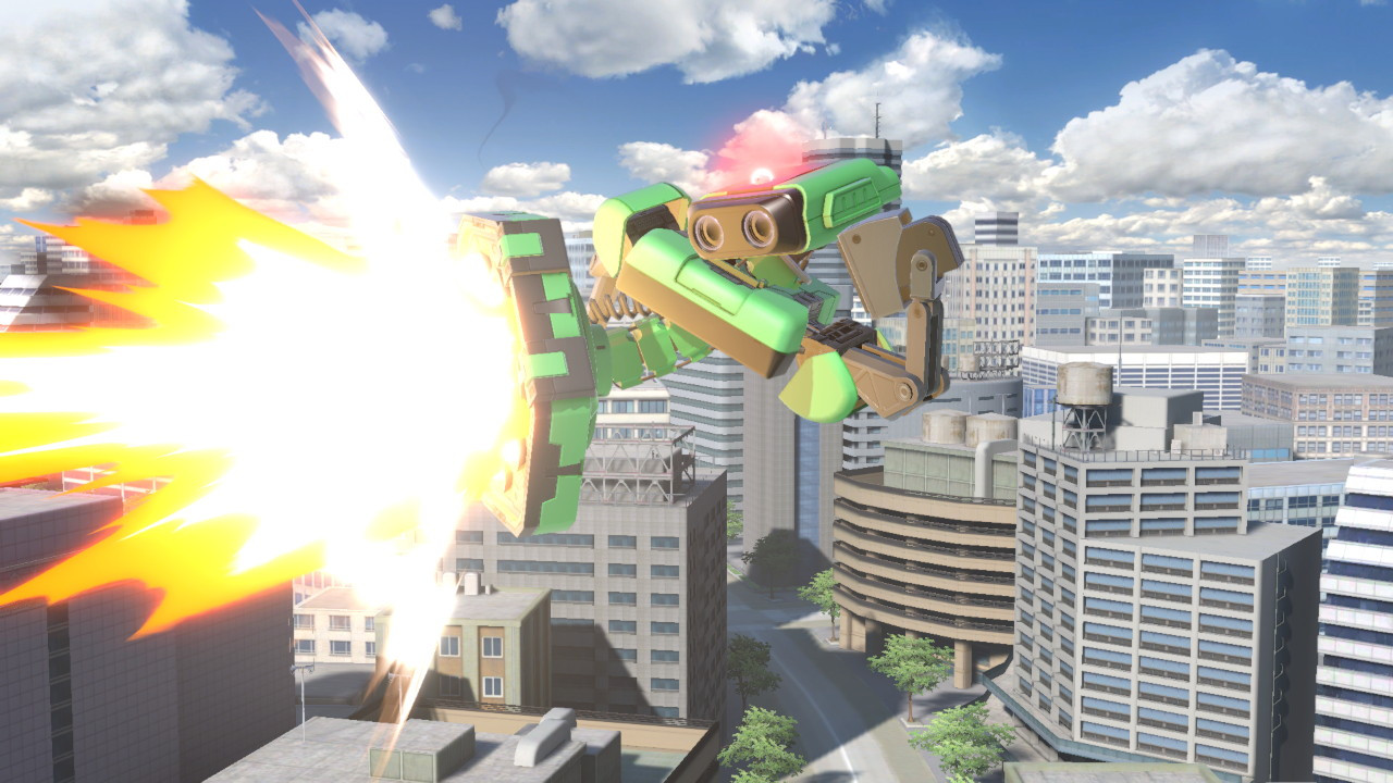 Green and Black R.O.B Mod for Super Smash Bros. Ultimate | SSBU Mods