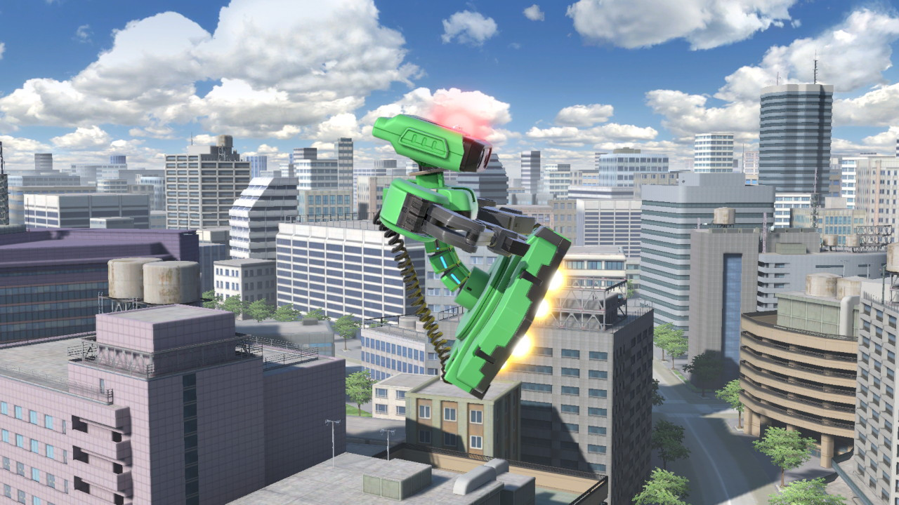 Green and Black R.O.B Mod for Super Smash Bros. Ultimate | SSBU Mods