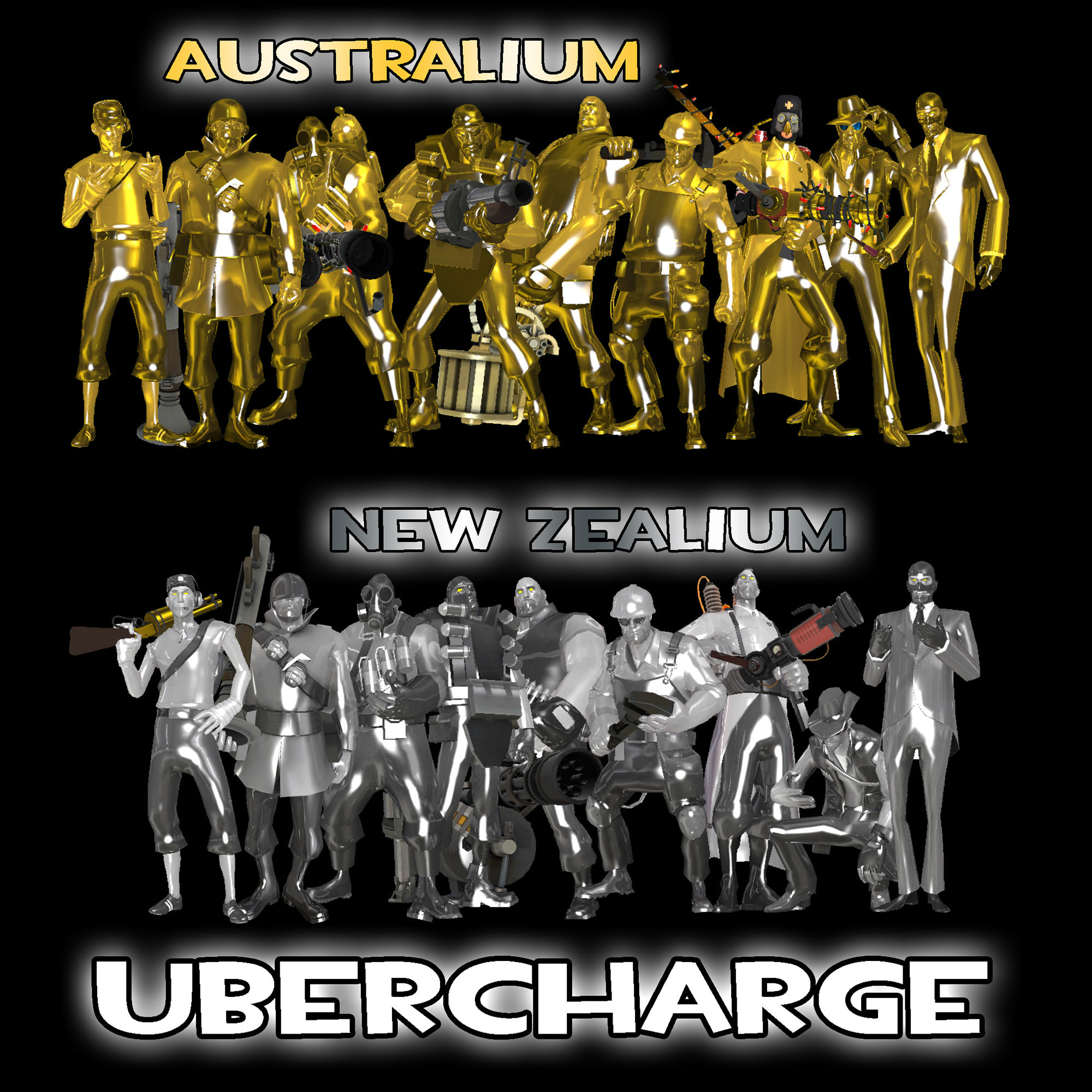 Aus/Zeal Ubercharge Mod for Team Fortress 2 | TF2 Mods
