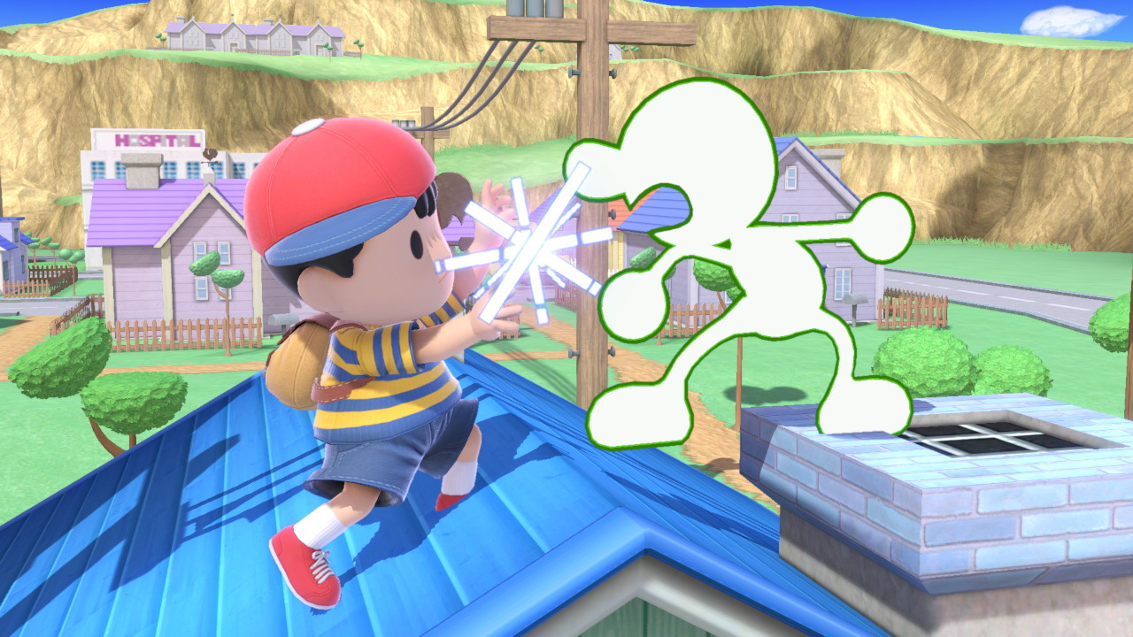 PK Rockin' Ness Effects Mod for Super Smash Bros. Ultimate | SSBU Mods