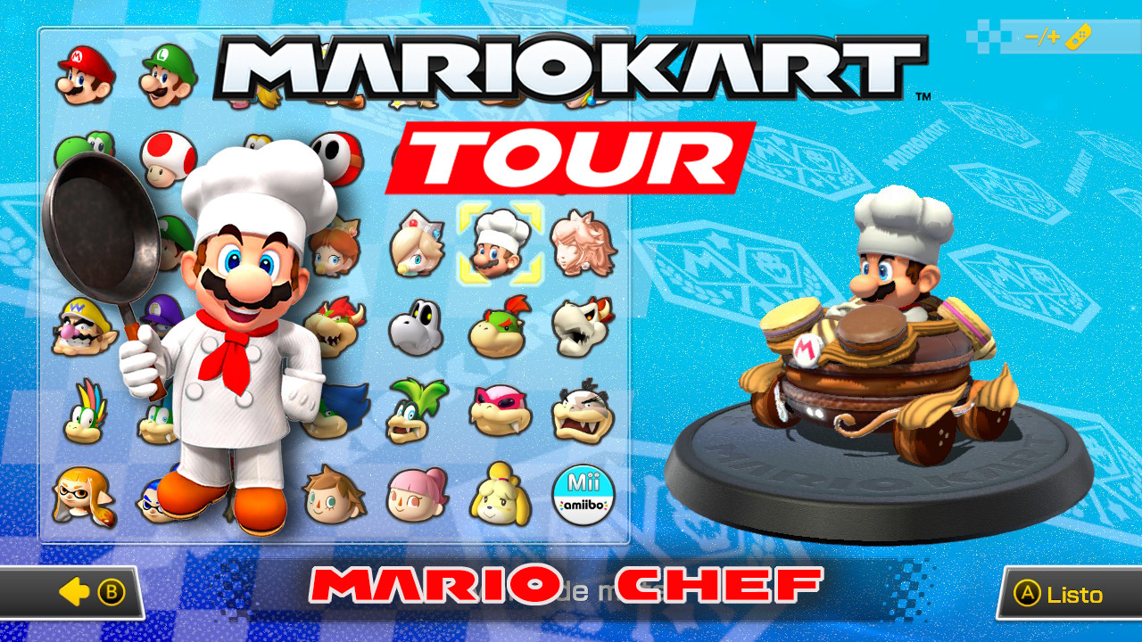 Mario Chef from MKT Mod for Mario Kart 8 Deluxe | MK8D Mods