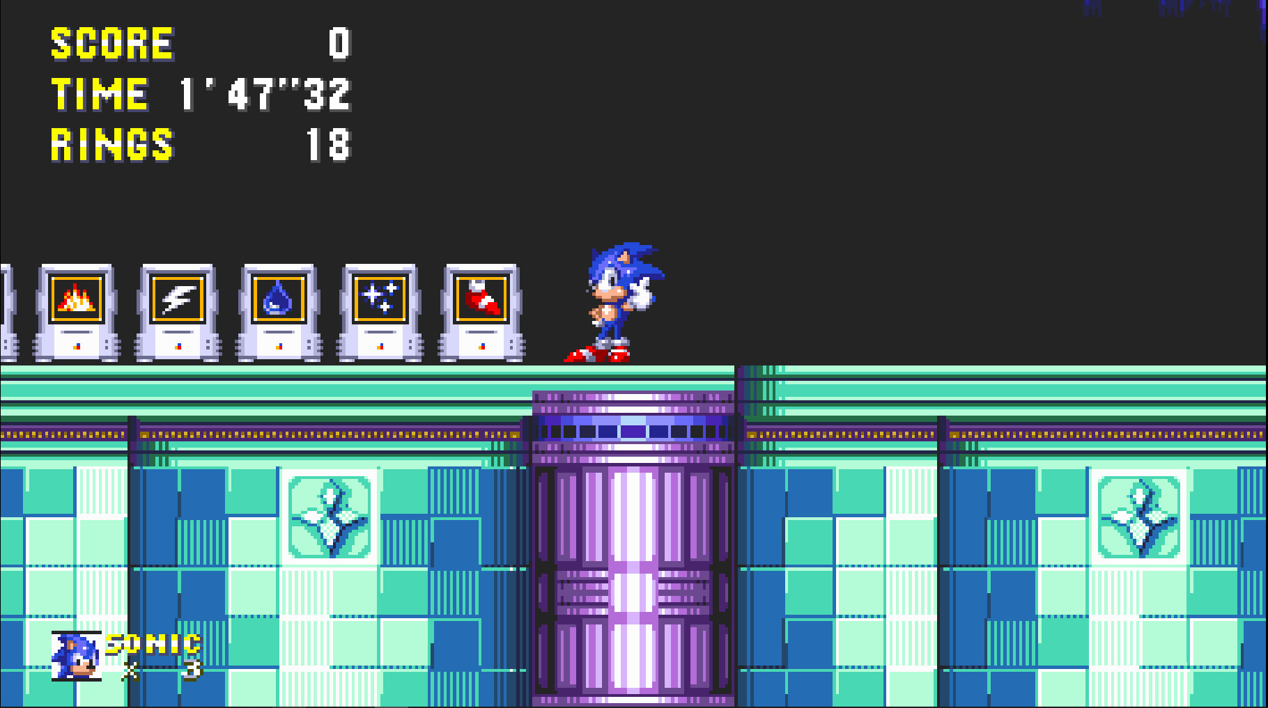 Sonic Can Access HPZ Secret Area Mod for Sonic 3 A.I.R. | S3AIR Mods