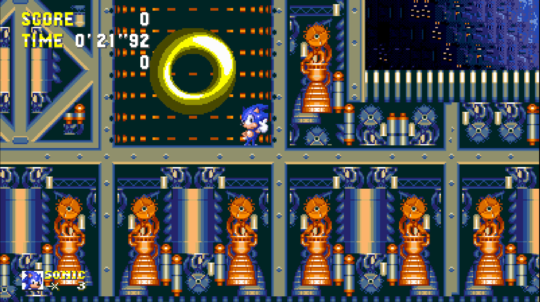 Giant Rings in SSZ and DEZ Mod for Sonic 3 A.I.R. | S3AIR Mods