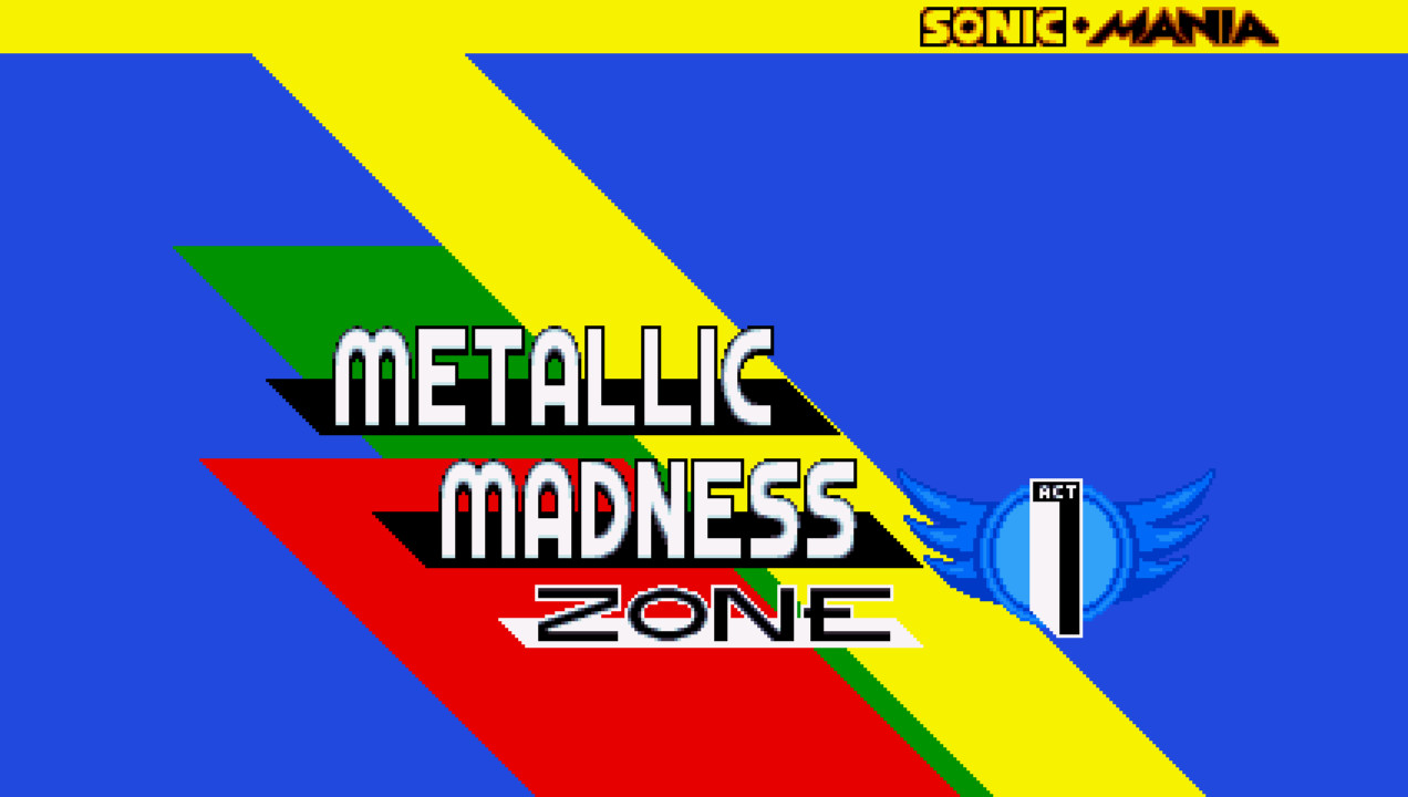 Sonic 2 Styled Title Card Mod for Sonic Mania | SM Mods