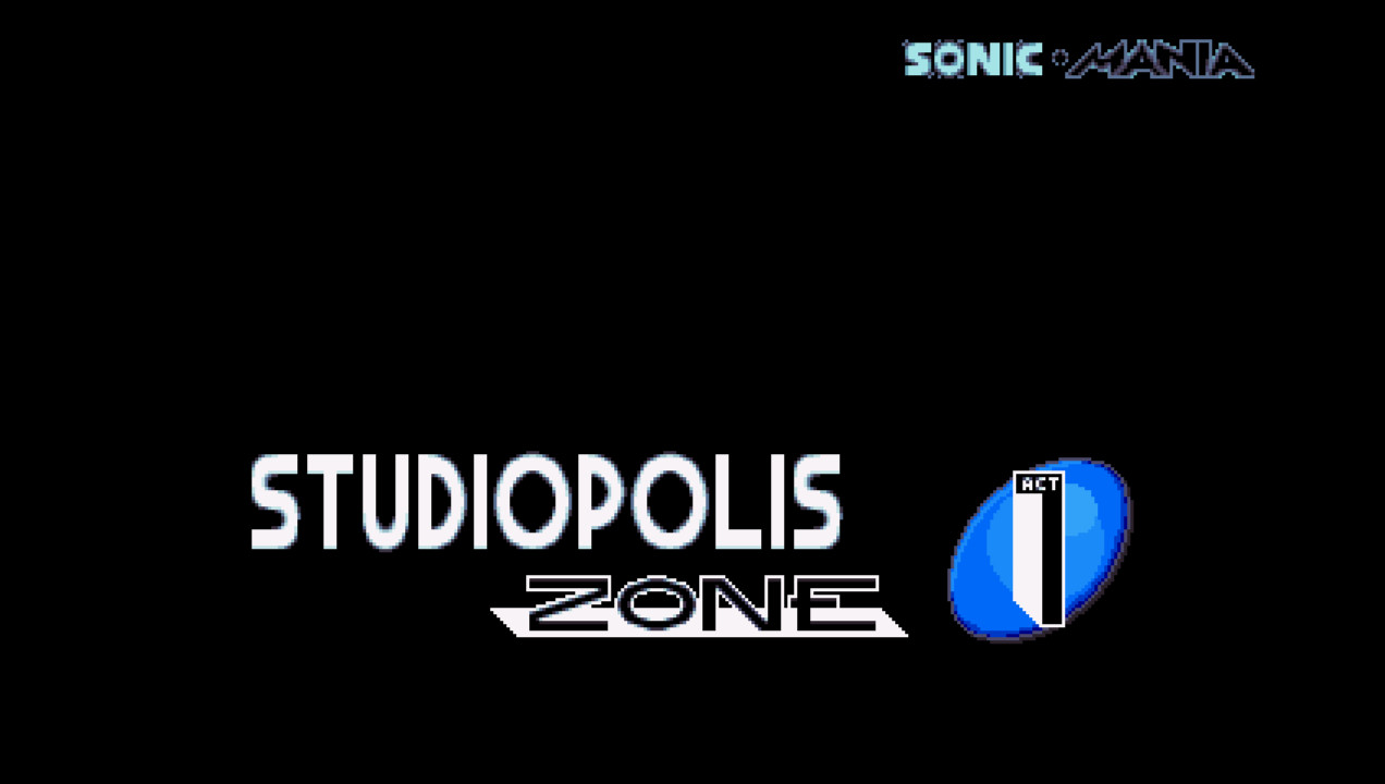 Sonic 1 Styled Title Card Mod for Sonic Mania | SM Mods