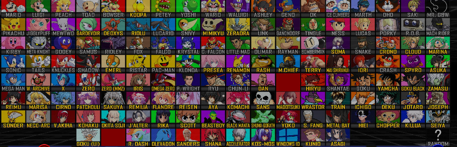 Colored CSS Art (CMC+ V3) Mod for Super Smash Bros. Crusade | SSBC Mods