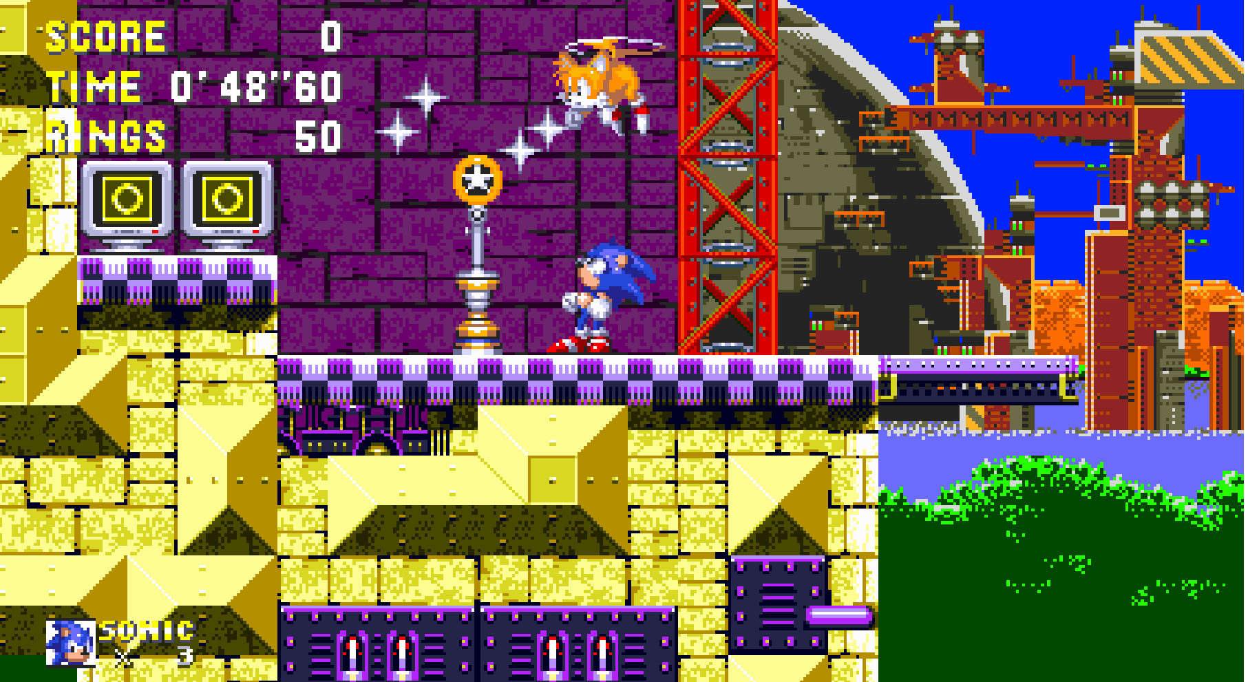 sonic 2 special stage entry method Mod for Sonic 3 A.I.R. | S3AIR Mods