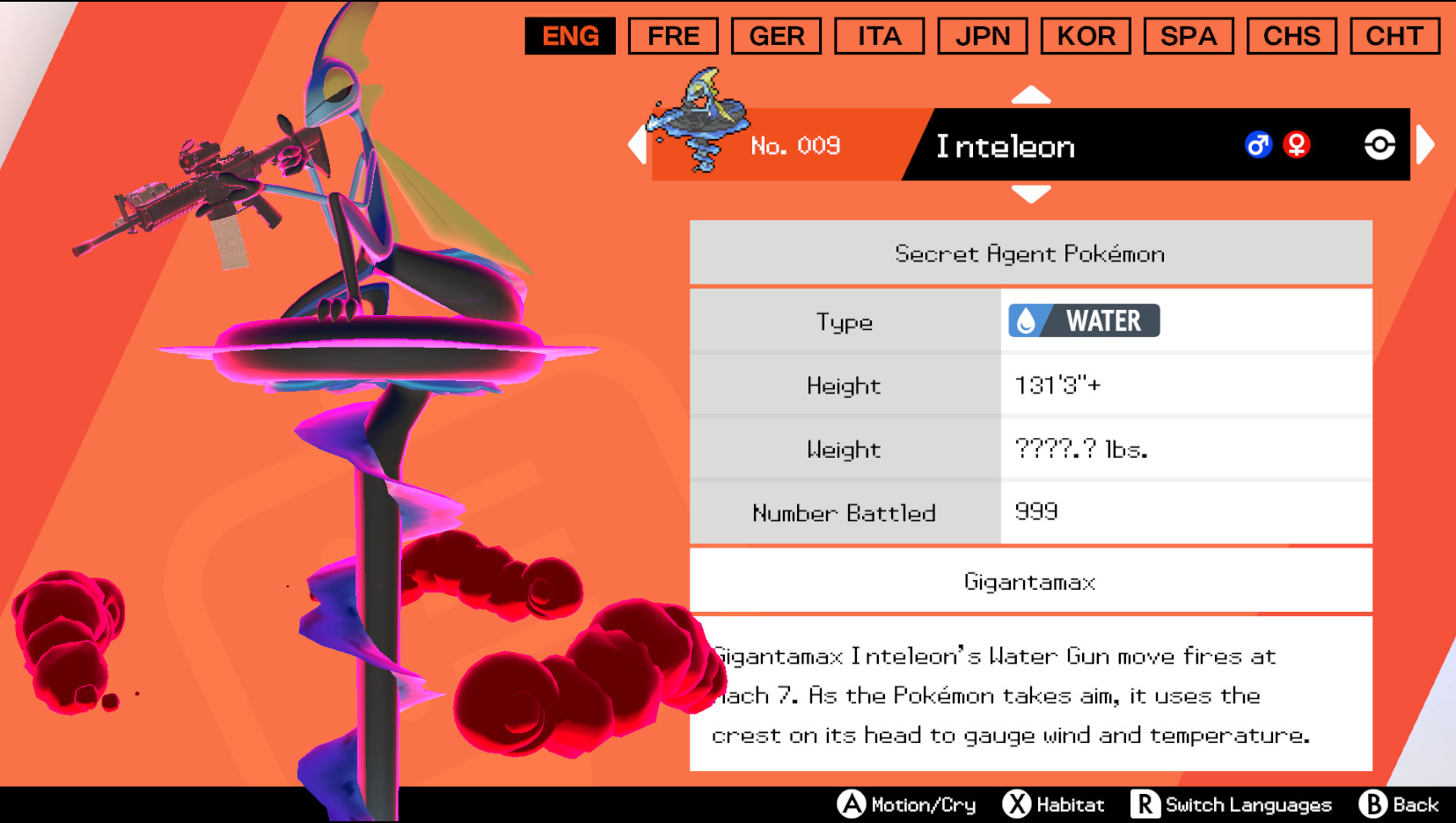 GMax GUNteleon Mod for Pokemon Sword & Shield | SWSH Mods