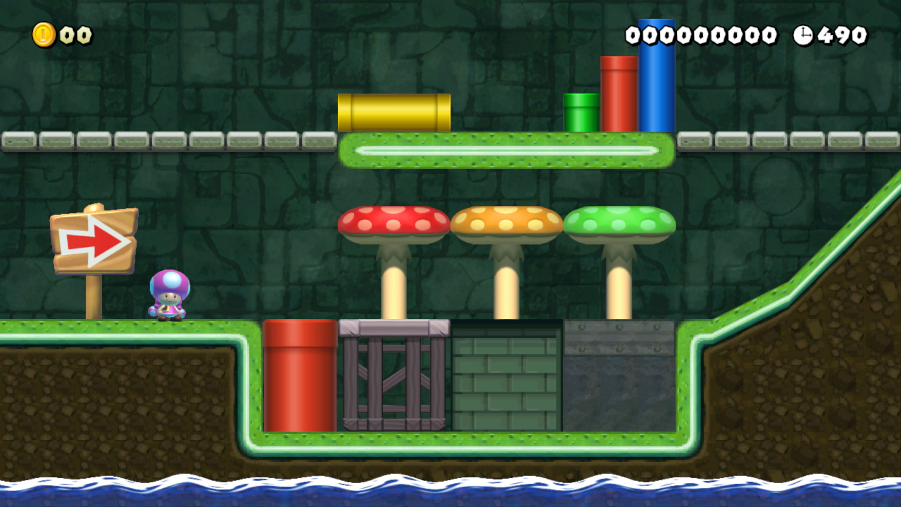 MM2 Sewer Theme Mod for Super Mario Maker 2 | SMM2 Mods