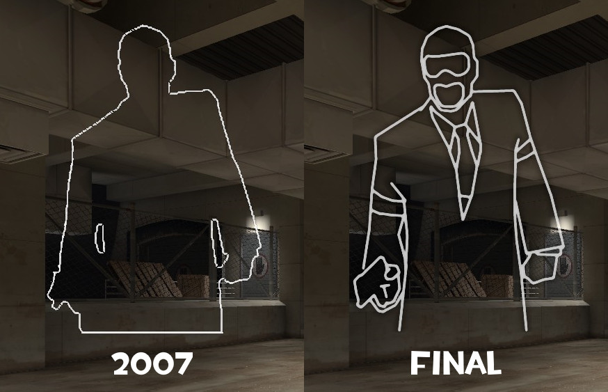 2007 Spy Outline Mod for Team Fortress 2 | TF2 Mods