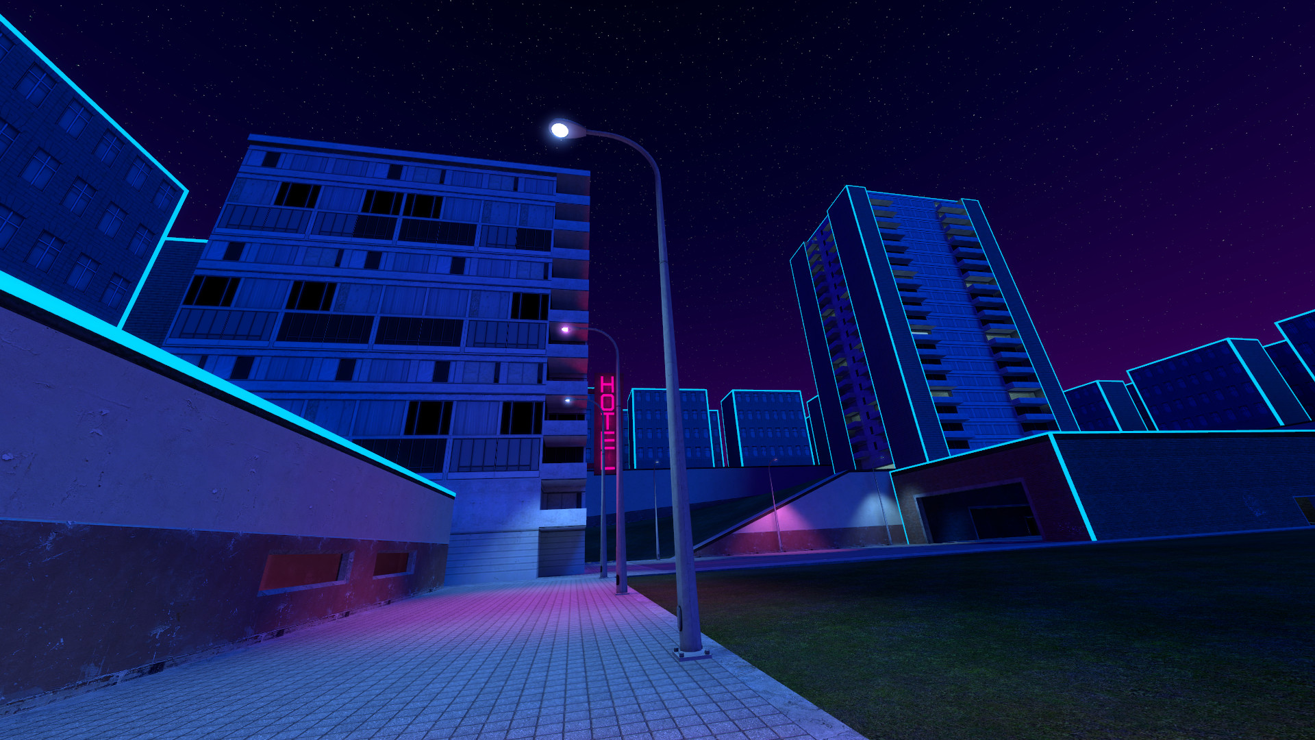 Gmod Retro Wave Menu Backgrounds. Mod for Team Fortress 2 | TF2 Mods