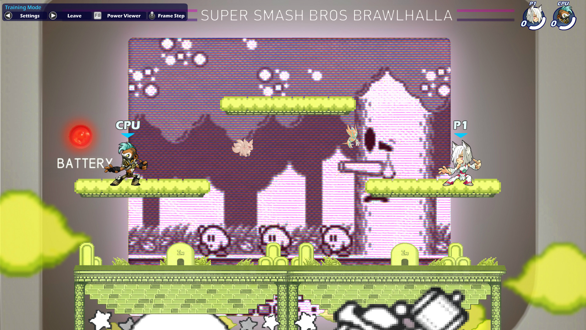 Kirby Stage Pack (Halberd + Dream Land GB) [Brawlhalla] [Mods]