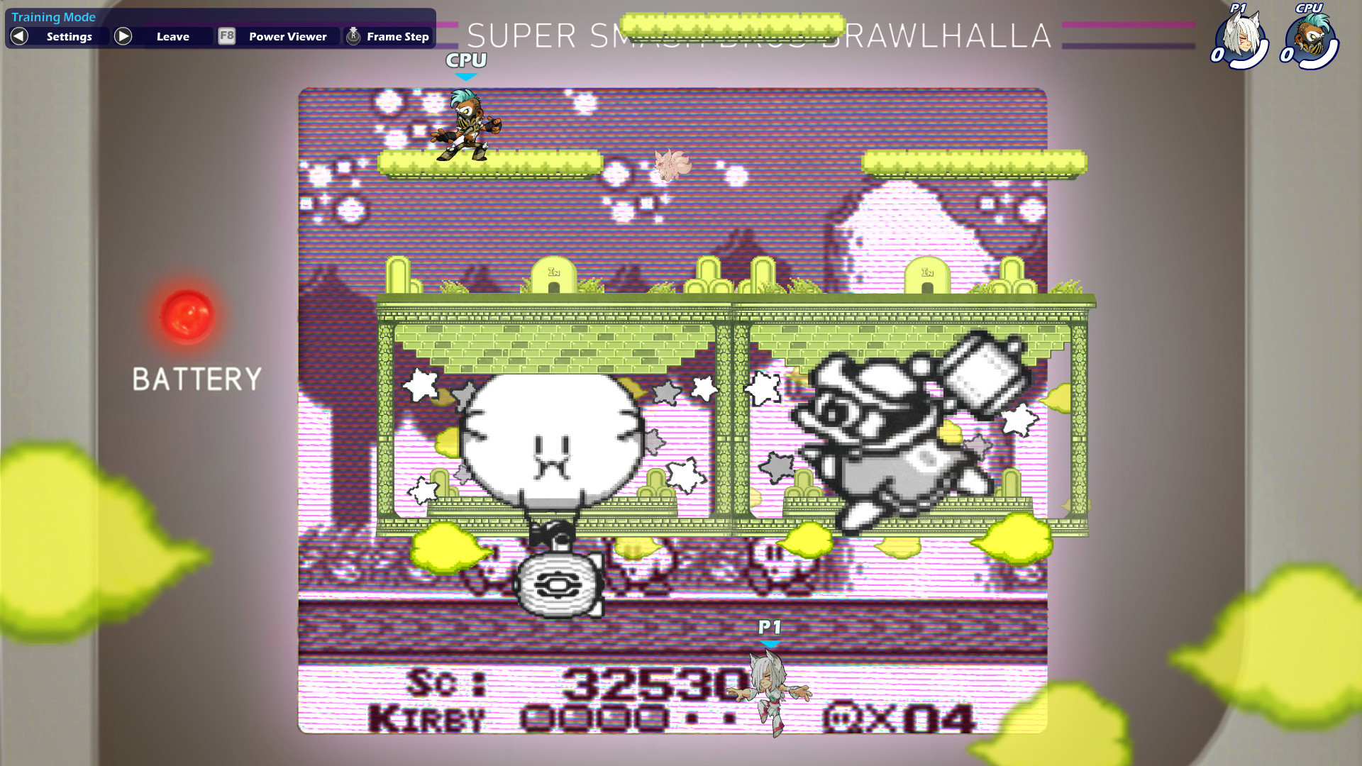 Kirby Stage Pack (Halberd + Dream Land GB) [Brawlhalla] [Mods]