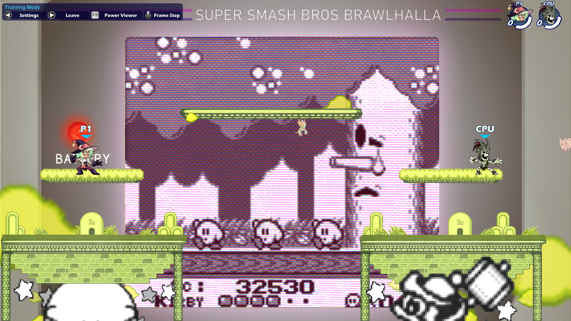 Kirby Stage Pack (Halberd + Dream Land GB) [Brawlhalla] [Mods]