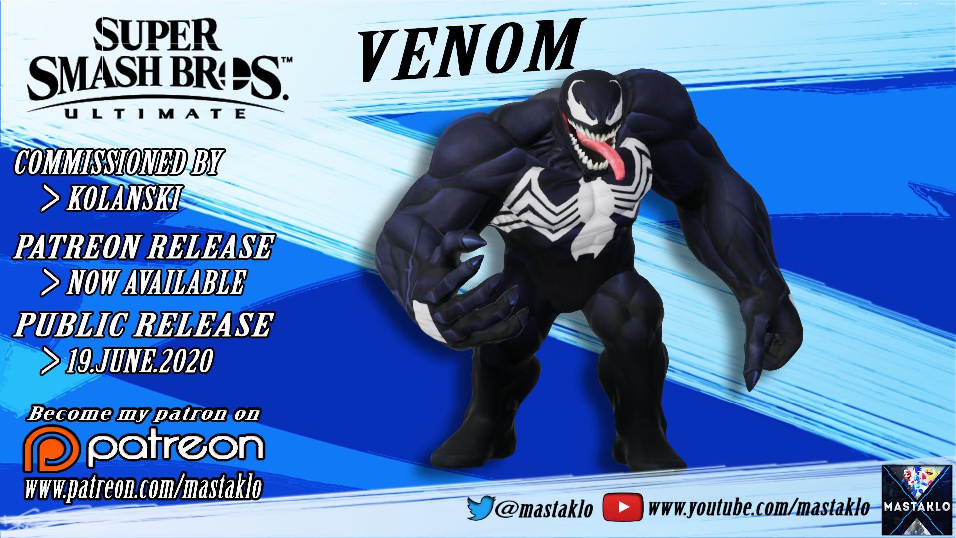 Venom Mod for Super Smash Bros. Ultimate | SSBU Mods