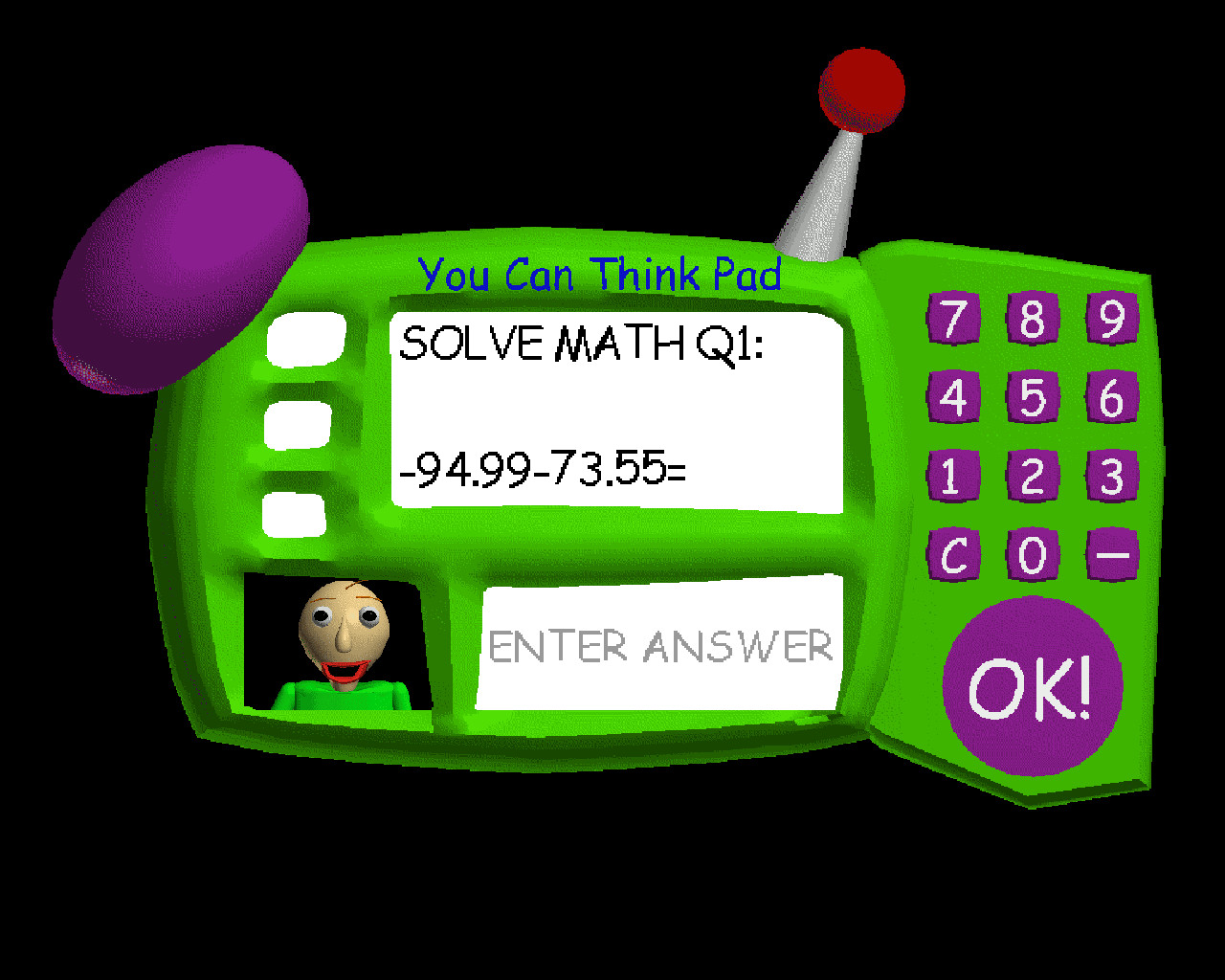 Baldi's Not So Basics (Harder Math) Mod for Baldi's Basics | Baldi Mods