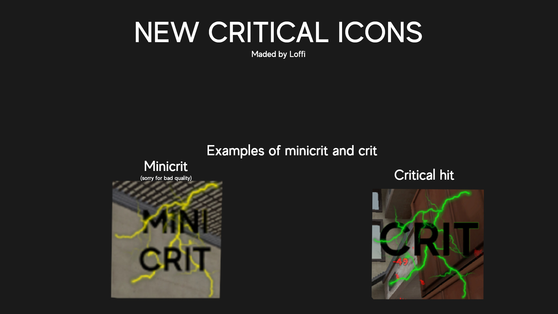 Electro critical hit [Team Fortress 2] [Mods]