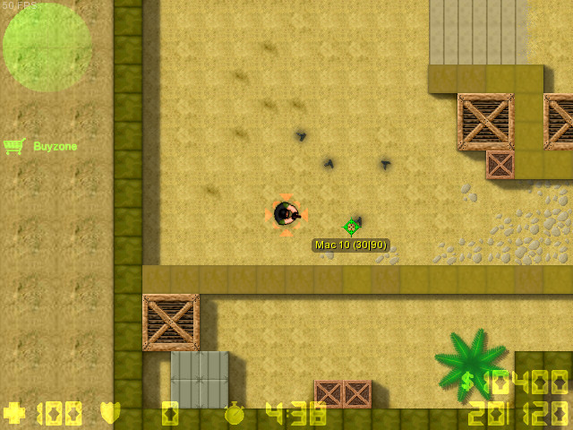 Micro Uzi Mod for CS2D | CS2D Mods