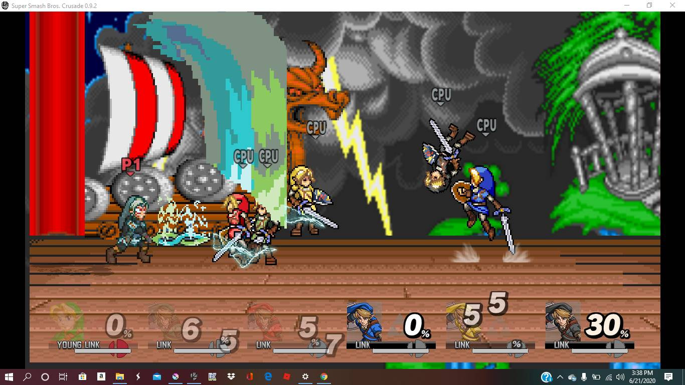 Helga's Viking Stage (Clay Fighter) for 0.9.3/CMC+ Mod for Super Smash ...