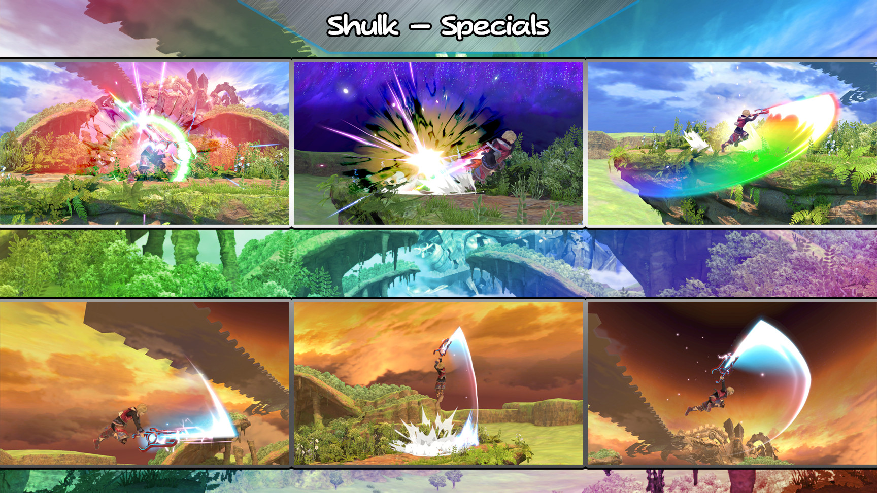 Swordfighter Spectrum Trail & Effect Pack (2022) Mod for Super Smash ...