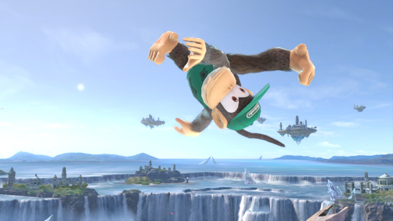 Green and Black Diddy Kong Mod for Super Smash Bros. Ultimate | SSBU Mods
