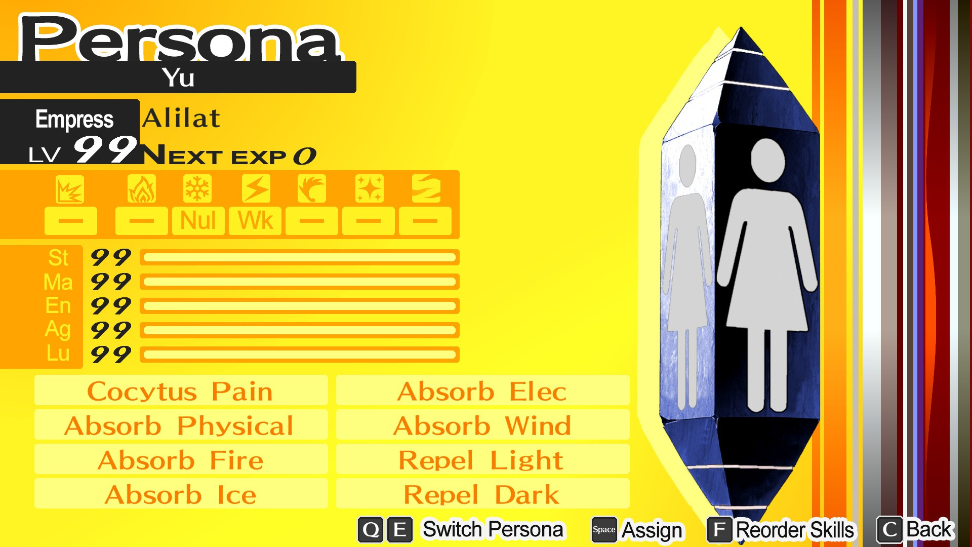 Bathroom Sign Alilat Mod for Persona 4 Golden PC (32 Bit) | P4G PC 32 Mods