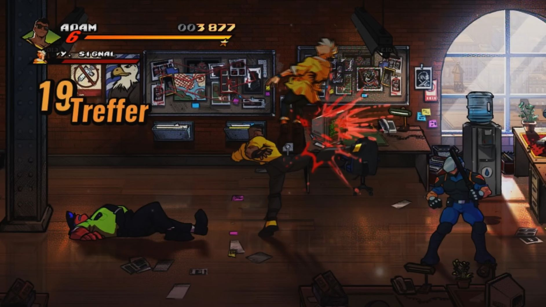 SOR4 Comic-look blood Mod for Streets of Rage 4 | SOR4 Mods