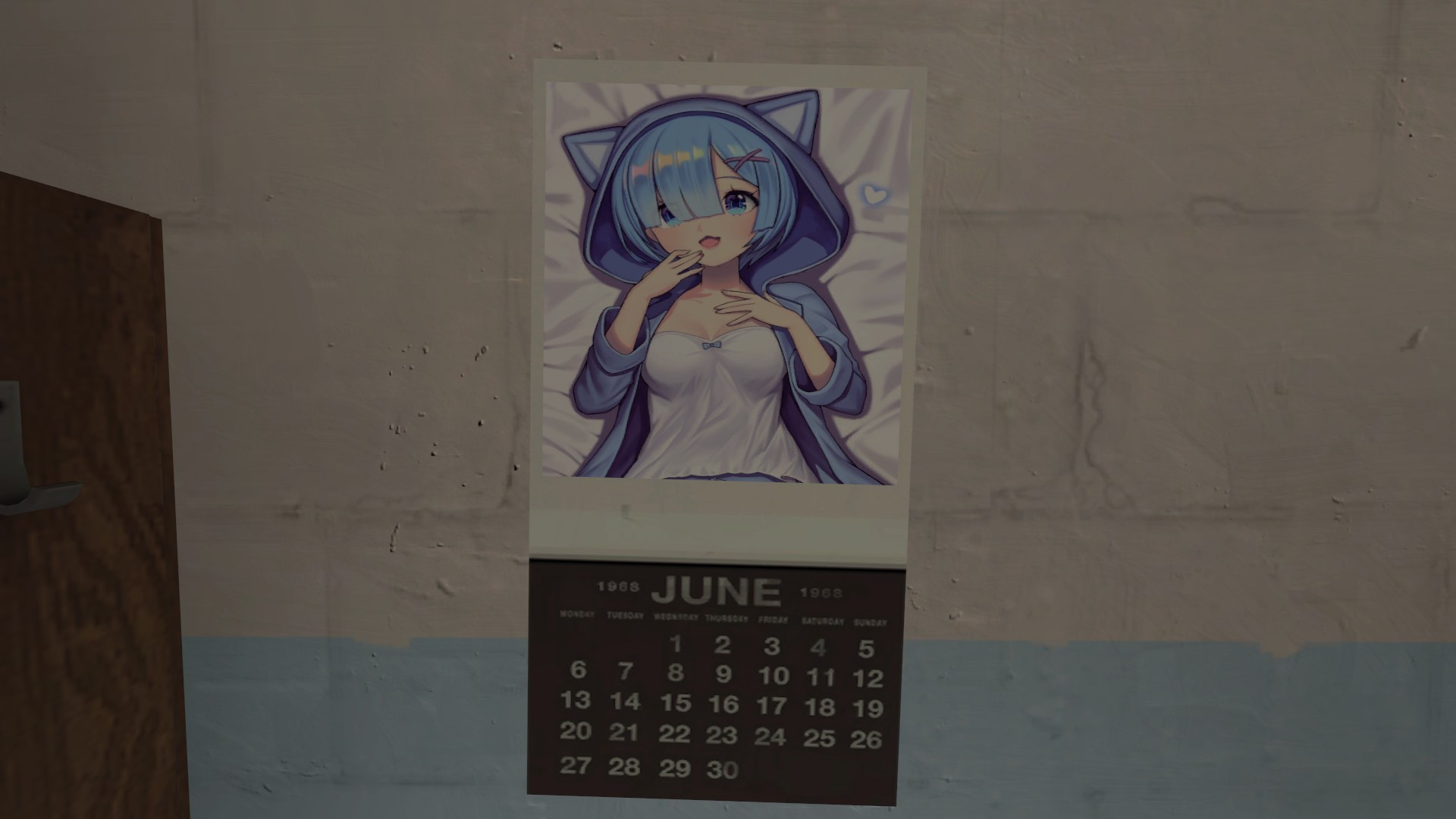 Rem and Ram Neko Calendars Mod for Team Fortress 2 | TF2 Mods