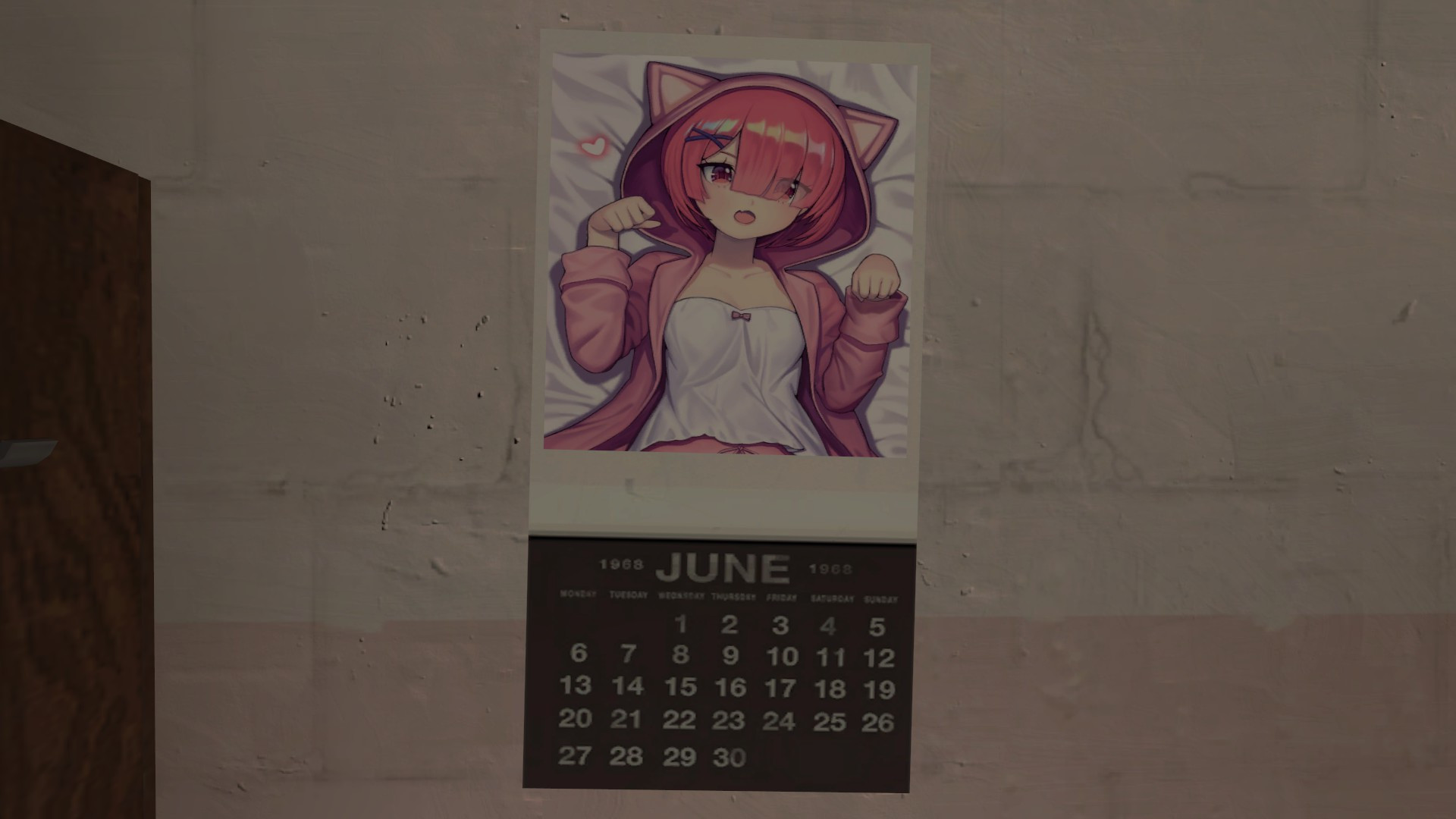 Rem and Ram Neko Calendars Mod for Team Fortress 2 | TF2 Mods