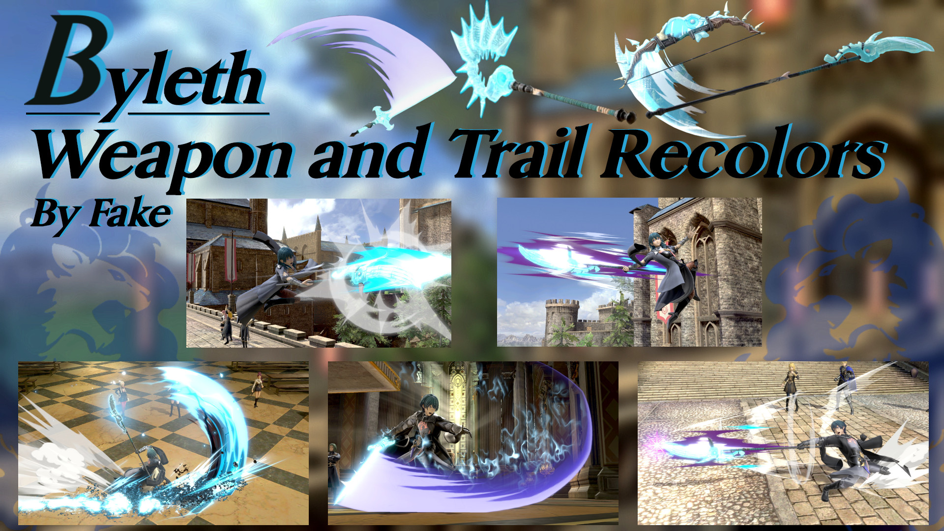 Weapon and Trail Recolors - Byleth Mod for Super Smash Bros. Ultimate | SSBU Mods
